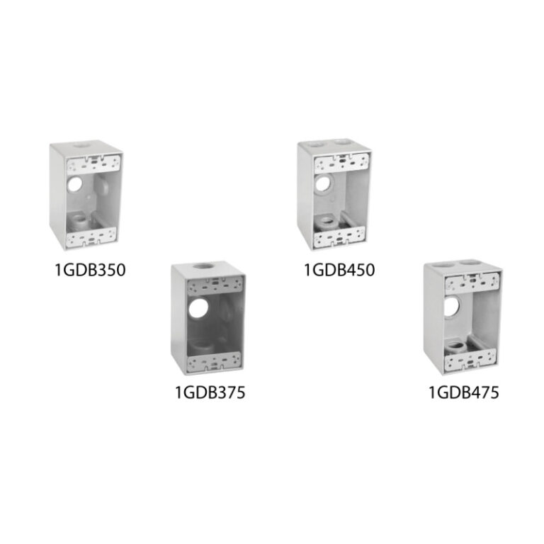 1 Gang Rectangular Deep Outlet Boxes - Superflex LTD.