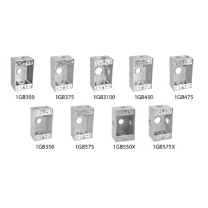 1 Gang Rectangular Outlet Boxes - Superflex LTD.