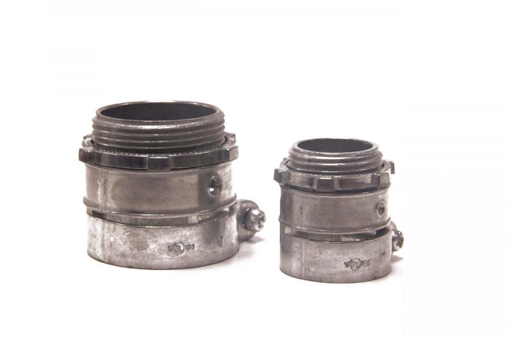 Straight Zinc Die Cast Squeeze Connectors - Superflex LTD.